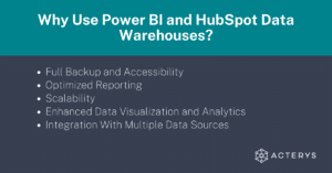 Unlock the Power of HubSpot Data Warehouses with Power BI