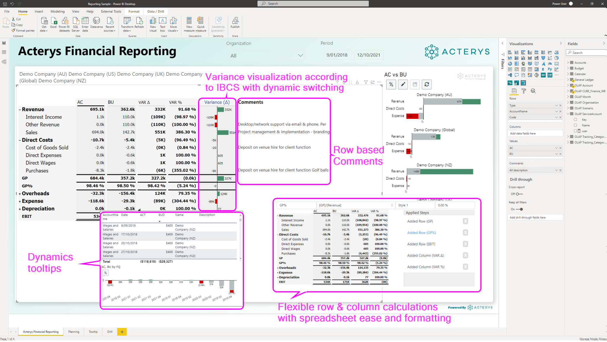 Financial Reporting in Power BI: Examples & Templates Financial Reporting in Power BI: Examples & Templates