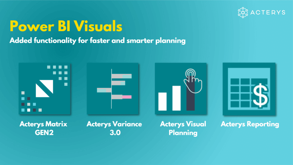Latest Features and Enhancements With Acterys Release