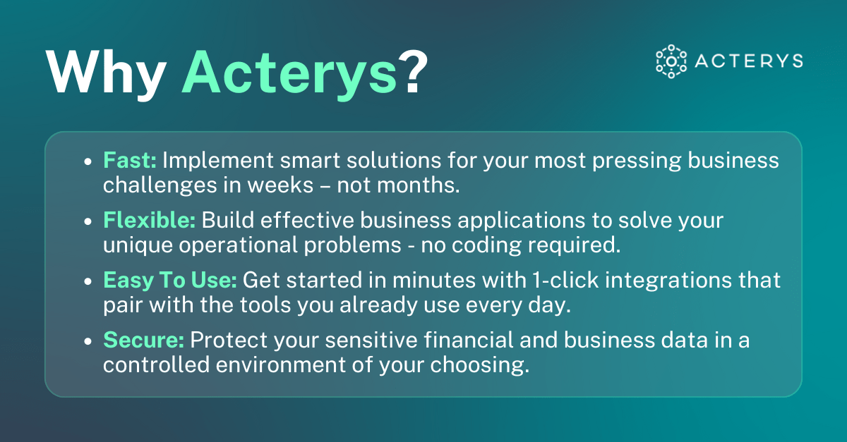 Simplify Business Planning With Scenario Planning Templates - Acterys